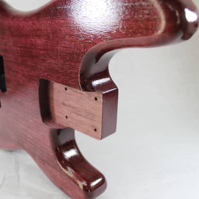Finished Purpleheart P bass guitar body - fits fender necks | Reverb