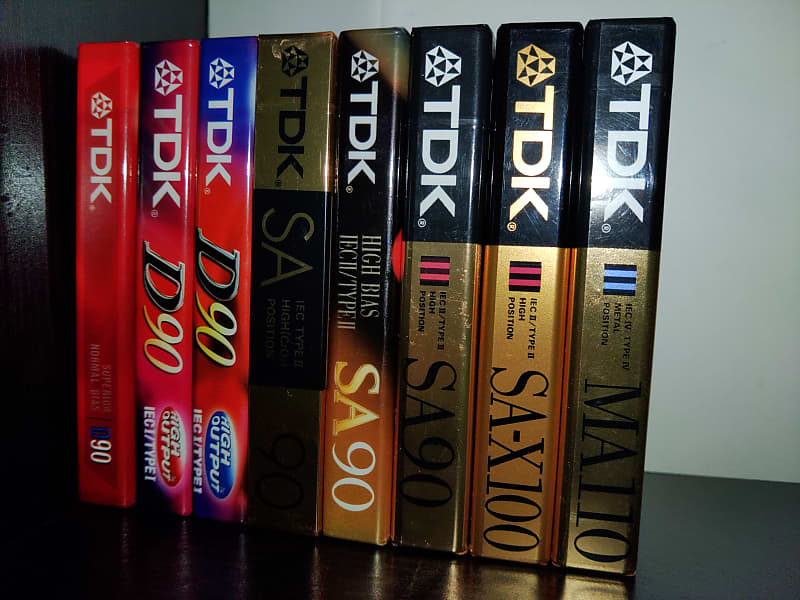 TDK 8 Cassette Collection NOS | Reverb