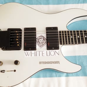 Steinberger GM2S White (GM) Vito Bratta, EMG pickups, | Reverb