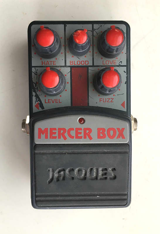 Jacques Mercer Box 2000 - Gray & Red | Reverb