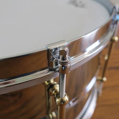 Custom Snare Drum Like Ludwig Supraphonic Chrome Over Brass | Reverb