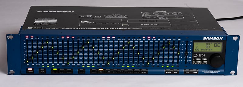 Samson D-2500 Stereo 31 Band Digital Programmable Graphic | Reverb