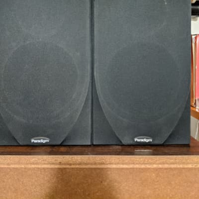 Paradigm Titan v4 Bookshelf Speakers in Black | Reverb