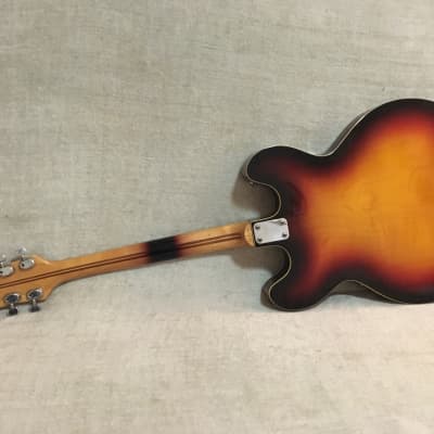 Vintage 1960's Welson DS-2T Electric Hollowbody Guitar + Case | Reverb