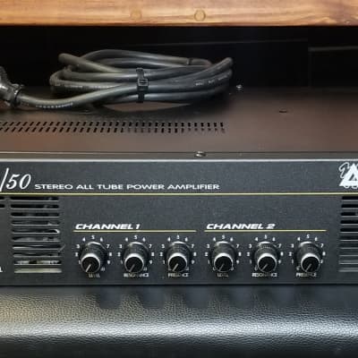 Peavey Classic 50/50 Stereo Power Amp - Silver Stripe | Reverb