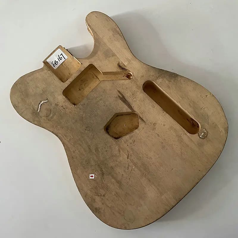 Solid Basswood Telecaster Tele Guitar Style Single Cut Body | Reverb