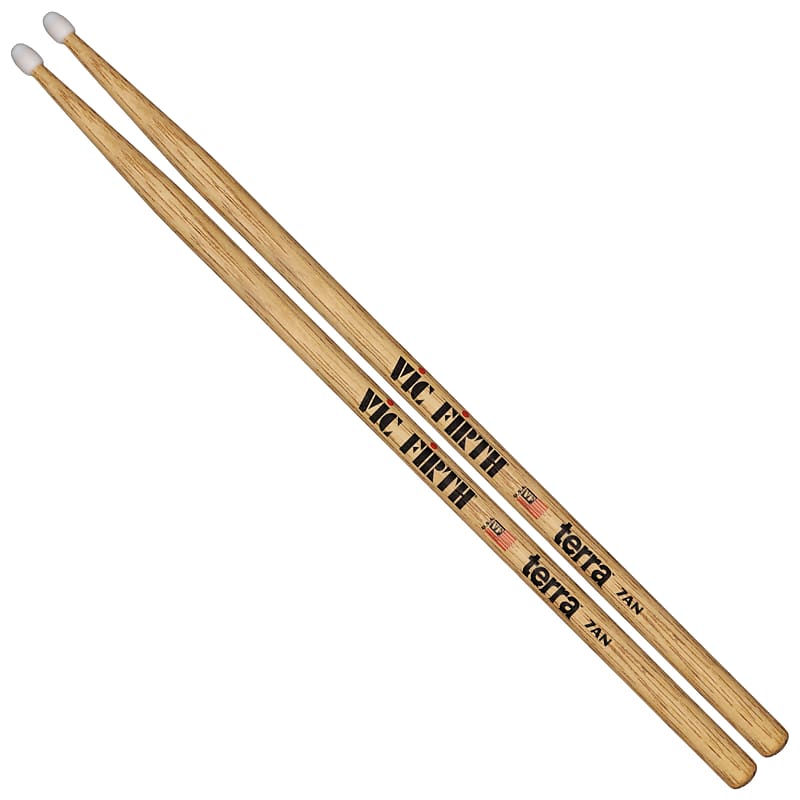 Vic-Firth Terra 7AN Hickory Sticks Nylon - Drumsticks | Reverb
