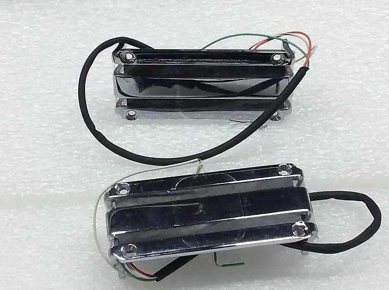 2 x Lace X-Bar 3.5 Alumitone pickup pair 7 string guitar | Reverb