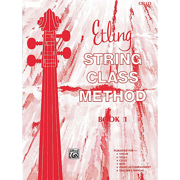 Etling String Class Method Book 1 Cello | Reverb