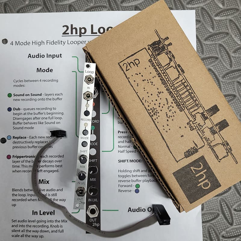 2hp LOOP 2023 - silver | Reverb Canada