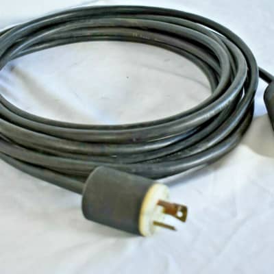 HUBBELL 25FT 15A 125V/10A 250V MALE TO FEMALE POWER CABLE | Reverb