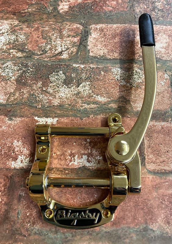 Bigsby B5 Vibrato Tailpiece, String-Thru, in Gold- for | Reverb UK