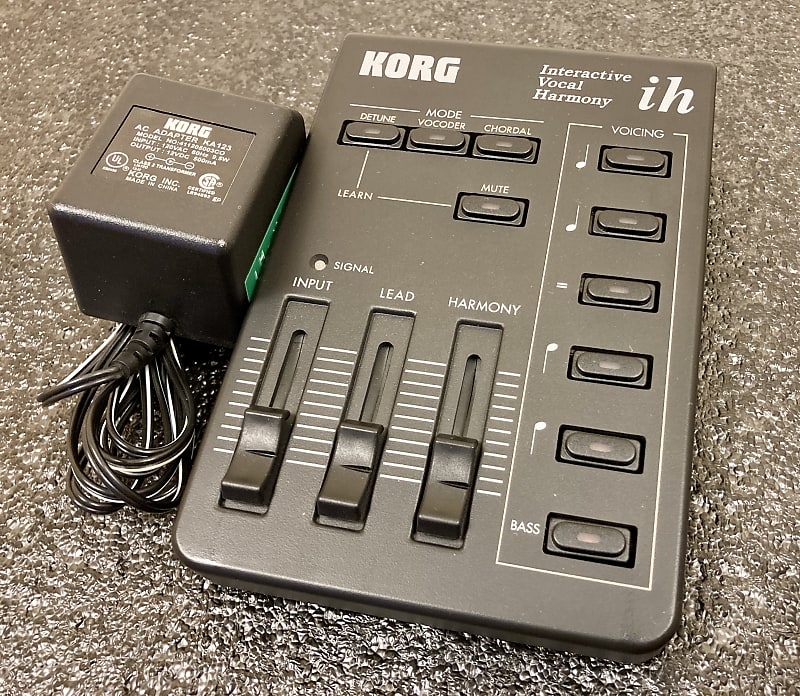 Korg Interactive Vocal Harmony ih 1995 - Black | Reverb