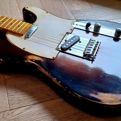 Style Telecaster kit relic tobacco burst | Reverb