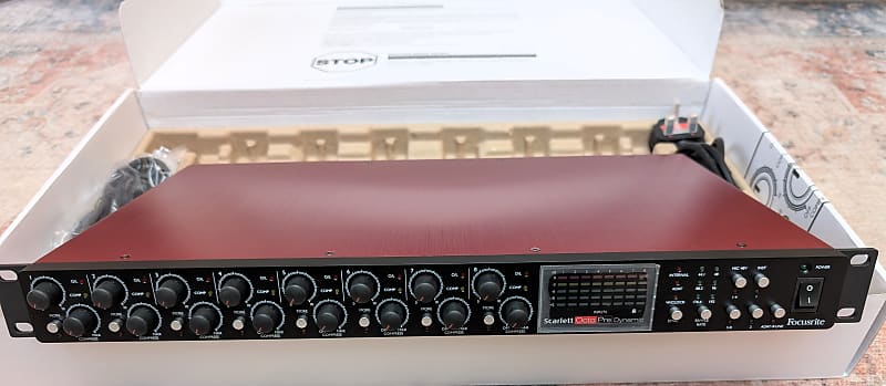 Focusrite Scarlett OctoPre Dynamic - Eight-channel mic pre | Reverb UK
