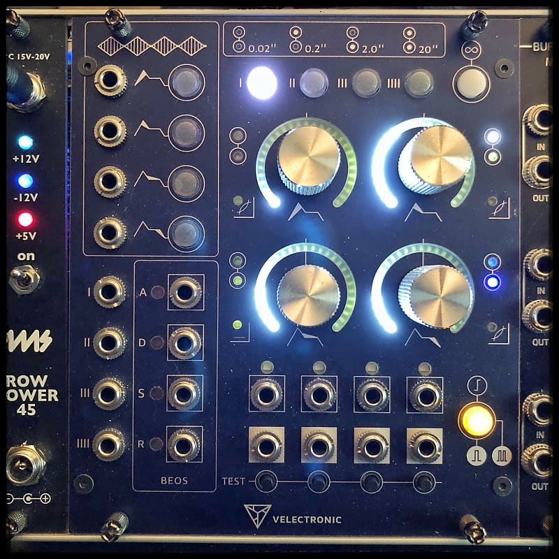 Velectronic AEnvelope Quad ADSR Envelope Generator | Reverb Velectronic AEnvelope Quad ADSR Envelope Generator | Reverb