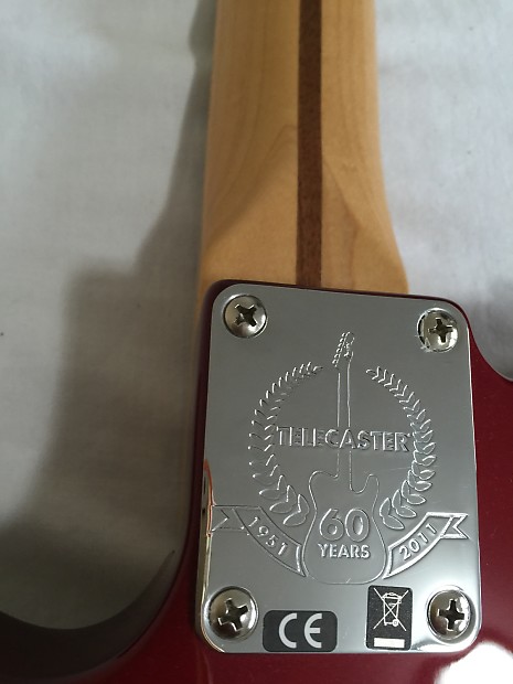 Fender 60th Anniversary Telecaster Neck Plate | Reverb