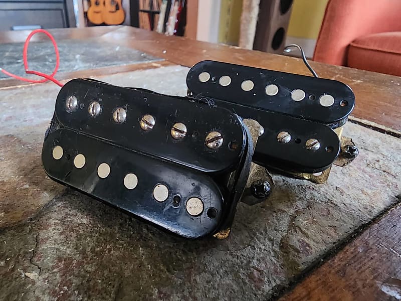 Silvertone Fastback pickups humbuckers HH 2000s | Reverb