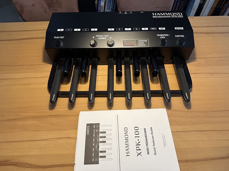 Hammond XPK-100 Midi Pedalboard 2016 - schwarz | Reverb