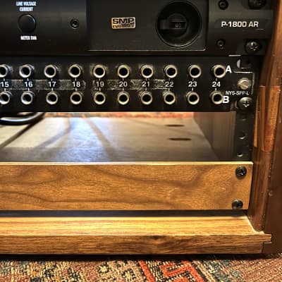 Gorgeous Solid Walnut Dovetailed Studio Equipment Rack - | Reverb