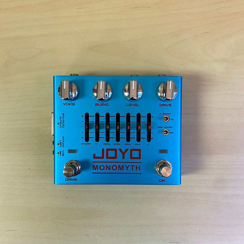 Joyo R-26 Monomyth Bass Preamp Pedal 2023 - Blue | Reverb