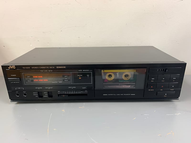 JVC TD-X201 Single Cassette Deck | Reverb