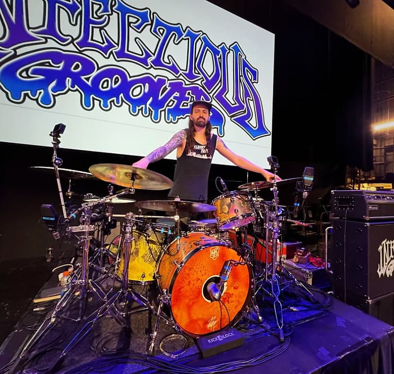 SJC Jay Weinberg Signature 5 Piece Drumkit- Played and Signed | Reverb