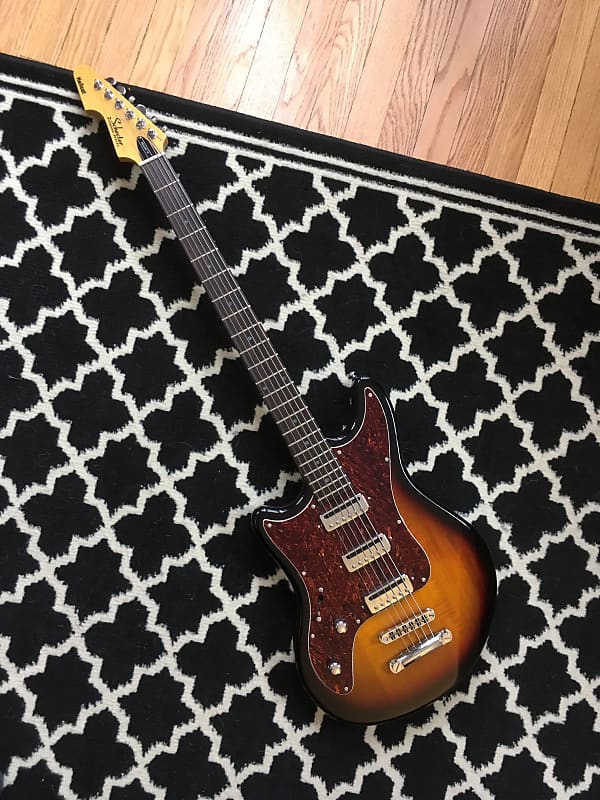 Schecter Hellcat VI 2010-2015 lefty sunburst | Reverb