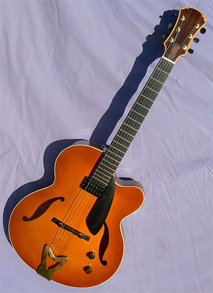 2002 Roger Borys B-420: Rare All Carved 17" Model, Built-In | Reverb