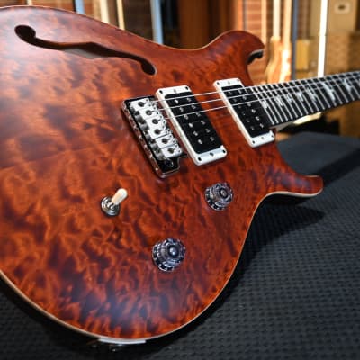 PRS Wood Library CE 24 Semi-Hollow Quilt - Tortoise Shell | Reverb