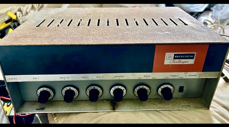 Bogen amplifier 50 watt vintage tube amp | Reverb