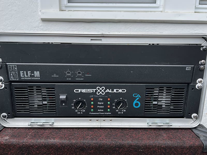 Crest Audio CA6 2-Channel 1500W Professional Power Amplifier | Reverb