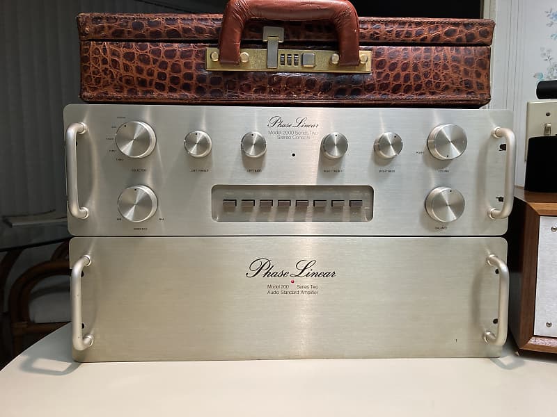 Phase Linear 2000 Series Two/200 Series Two 1970s Brushed | Reverb