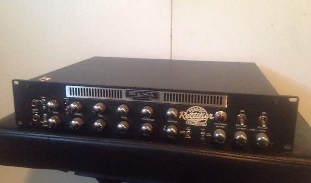 Mesa Boogie Rectifier Recording Amplifier PreAmp Rack Recto | Reverb