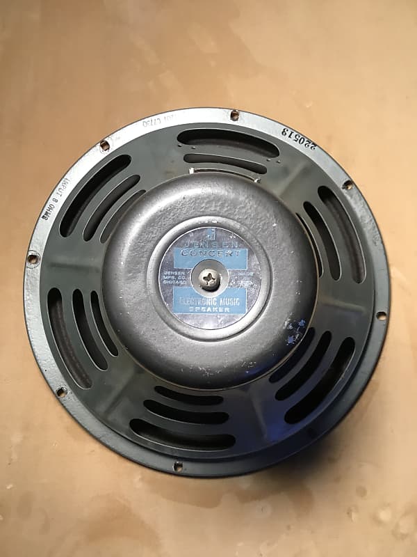 Jensen EM1201 concert speaker 1955 Silver | Reverb