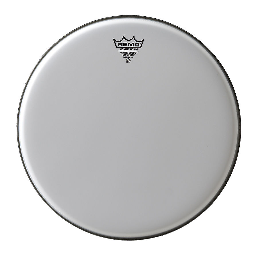 Remo Emperor White Suede Drum Head 14" | Reverb France