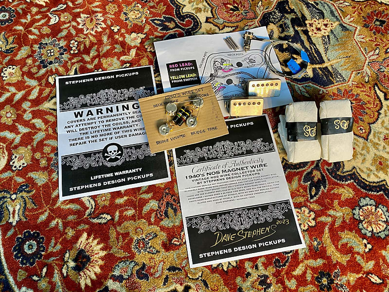 2023 Dave Stephens Design SDpickups 1940's NOS Wire PAF | Reverb