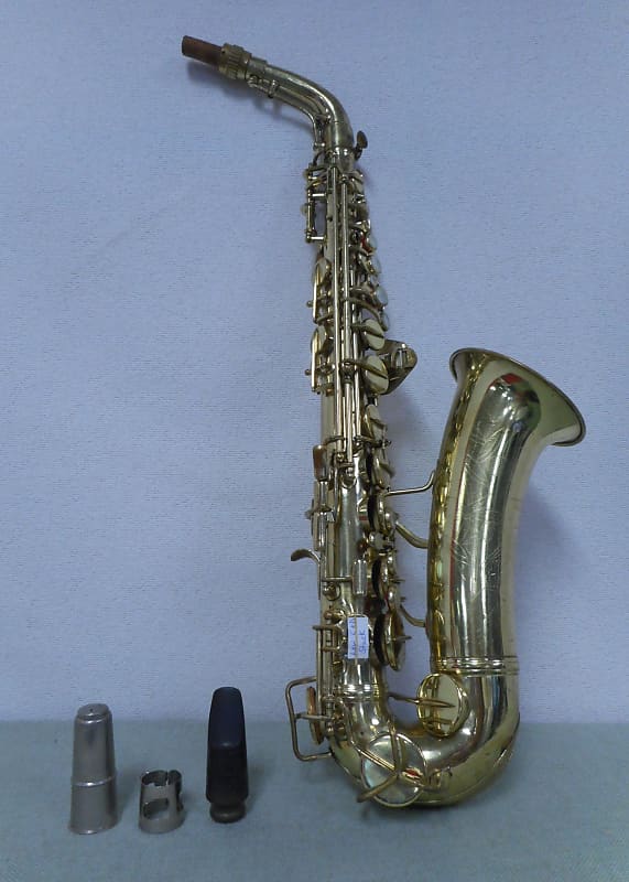 C.G. Conn 6M "Naked Lady" Saxophone Early 50s' - Brass | Reverb