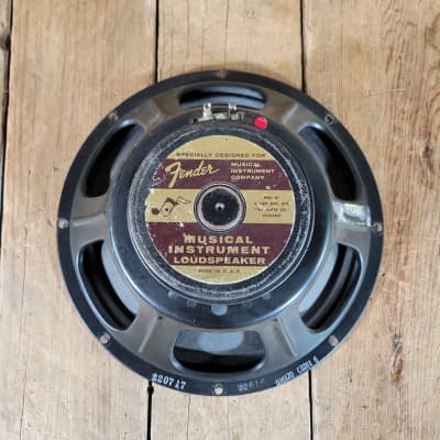 Jensen Fender labeled C8261 6 12" 8 ohm speaker used in | Reverb UK