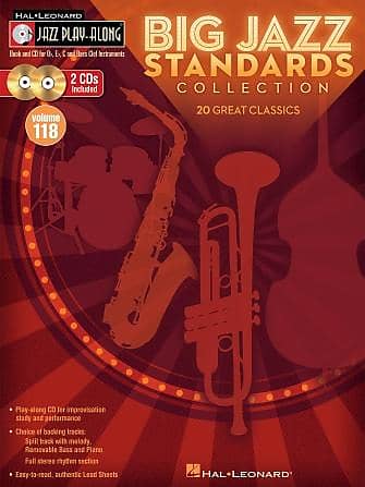 Big Jazz Standards Collection Jazz Play-Along Volume 118 | Reverb