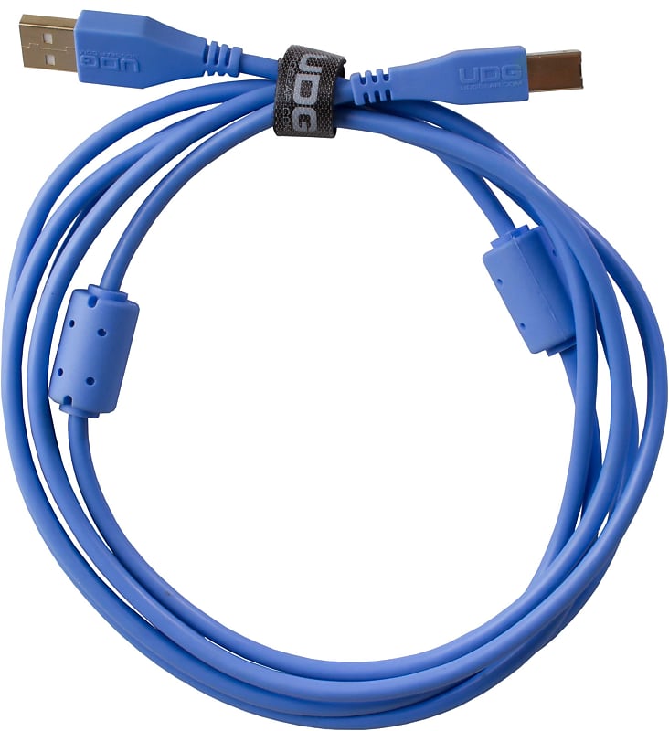 Udg U95003 Lb Ultimate Audio Cable Usb 2.0 A B Blue Straight | Reverb