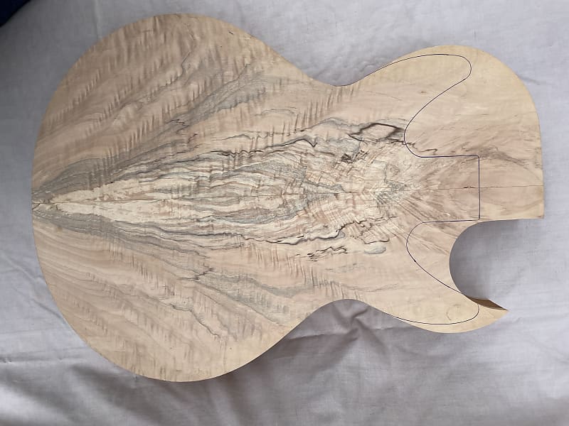 Custom Rumpf LP/Double Cut Hybrid (Partial Construction) | Reverb