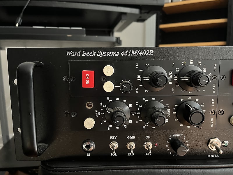Ward Beck Systems M441M Pres and 402B Eq pair Black | Reverb