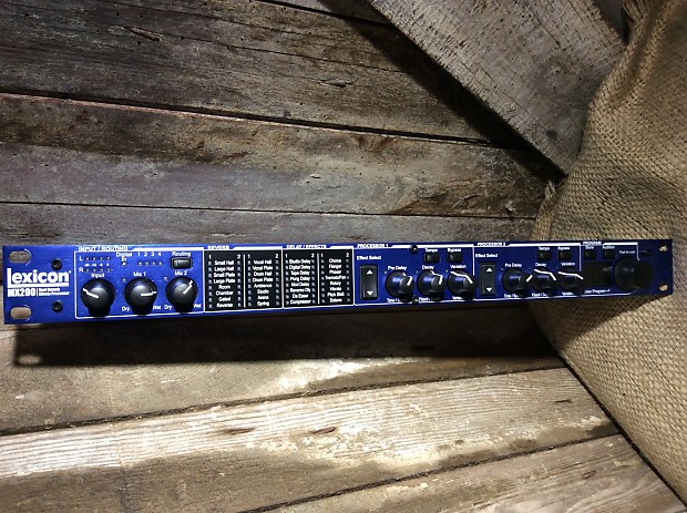 Lexicon MX 200 | Reverb
