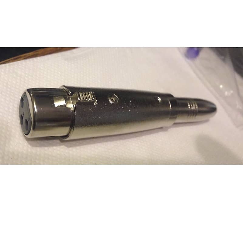 Signal Flex SF09 XLR Female to 1/4-Inch Female Adapter amazon | Reverb