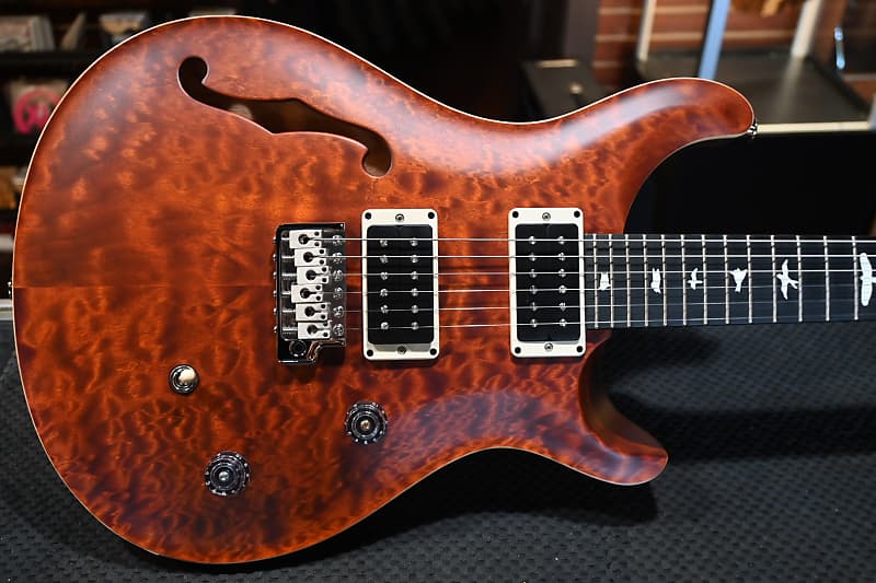 PRS Wood Library CE 24 Semi-Hollow Quilt - Tortoise Shell | Reverb