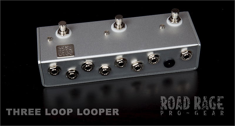 Road Rage 3 Loop Strip Style True Bypass Looper | Reverb