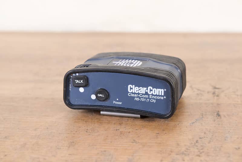 Clear-Com RS-701 Single-Channel Intercom Belt Pack (church | Reverb UK