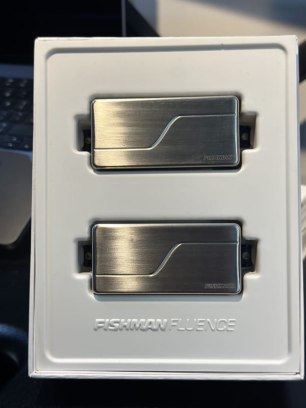 Fishman Fluence Modern HB-7 Brushed Stainless Strandberg | Reverb