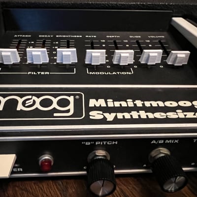 Moog Minitmoog (complete restoration) | Reverb